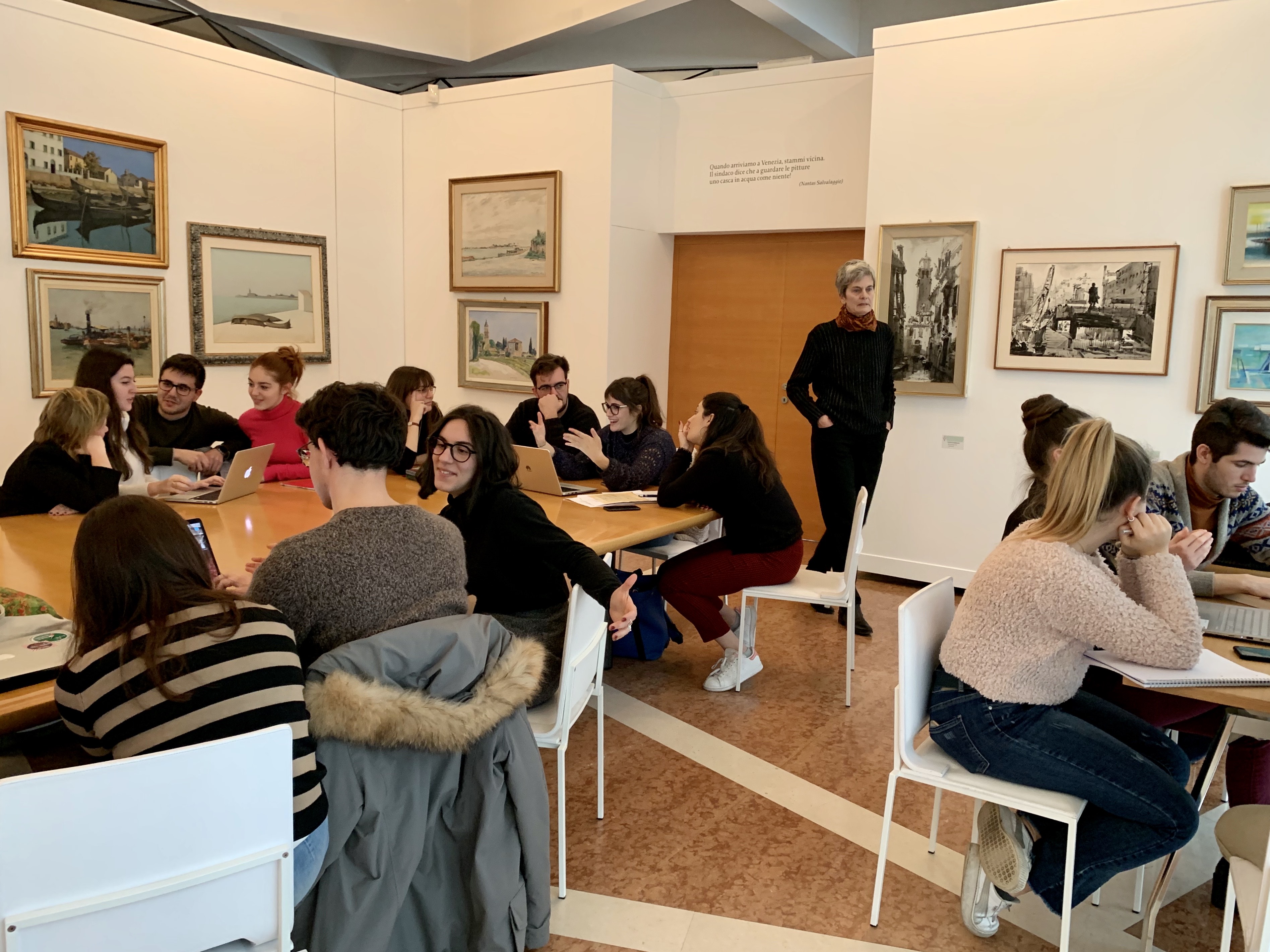 “What am I?” Seconda parte del laboratorio con Christina Viragh ...